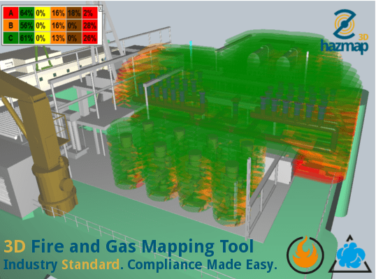 Micropack Launch HazMap3D Fire and Gas Detection Mapping Software